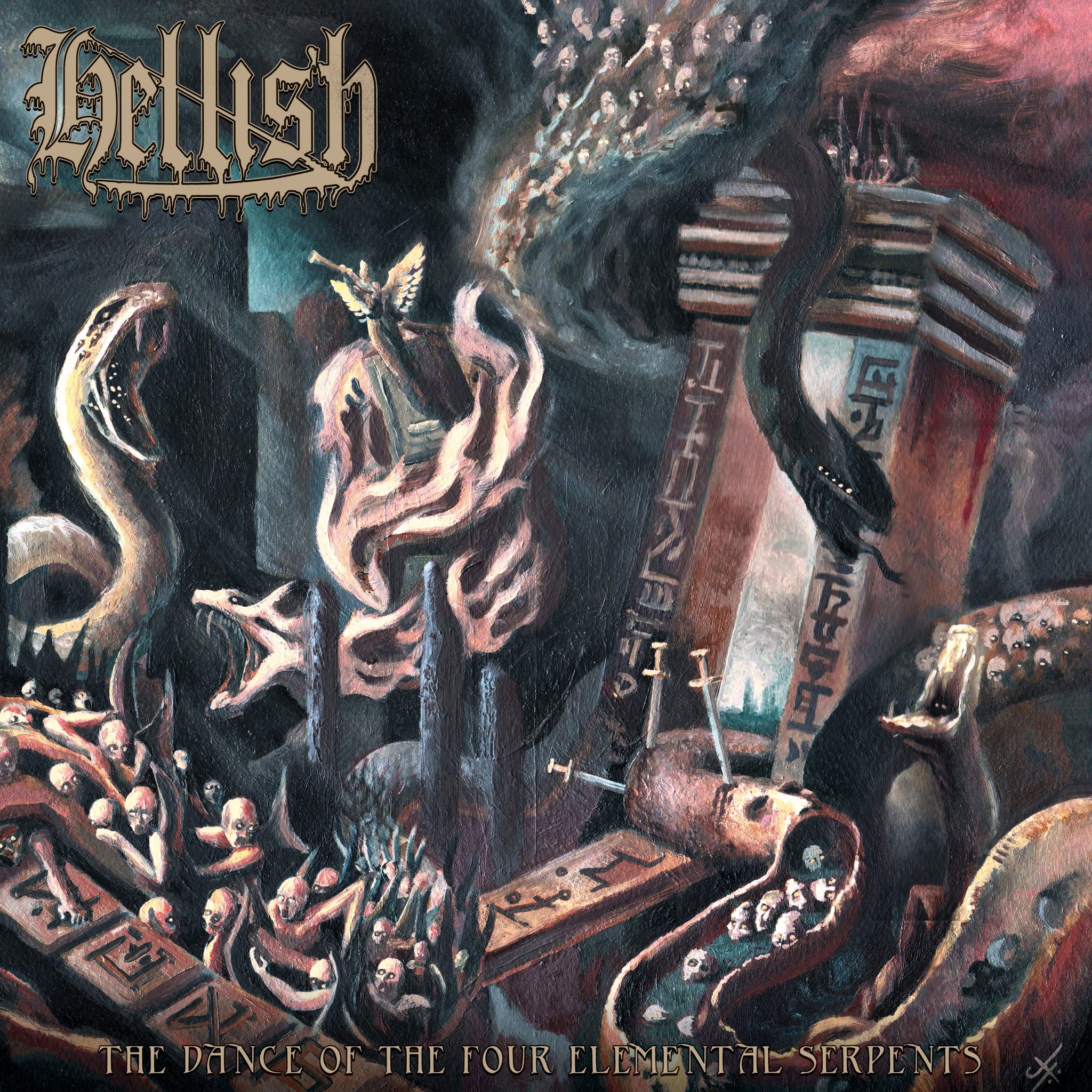CRÍTICA: HELLISH – The Dance of the Four Elemental Serpents – Queens of steel
